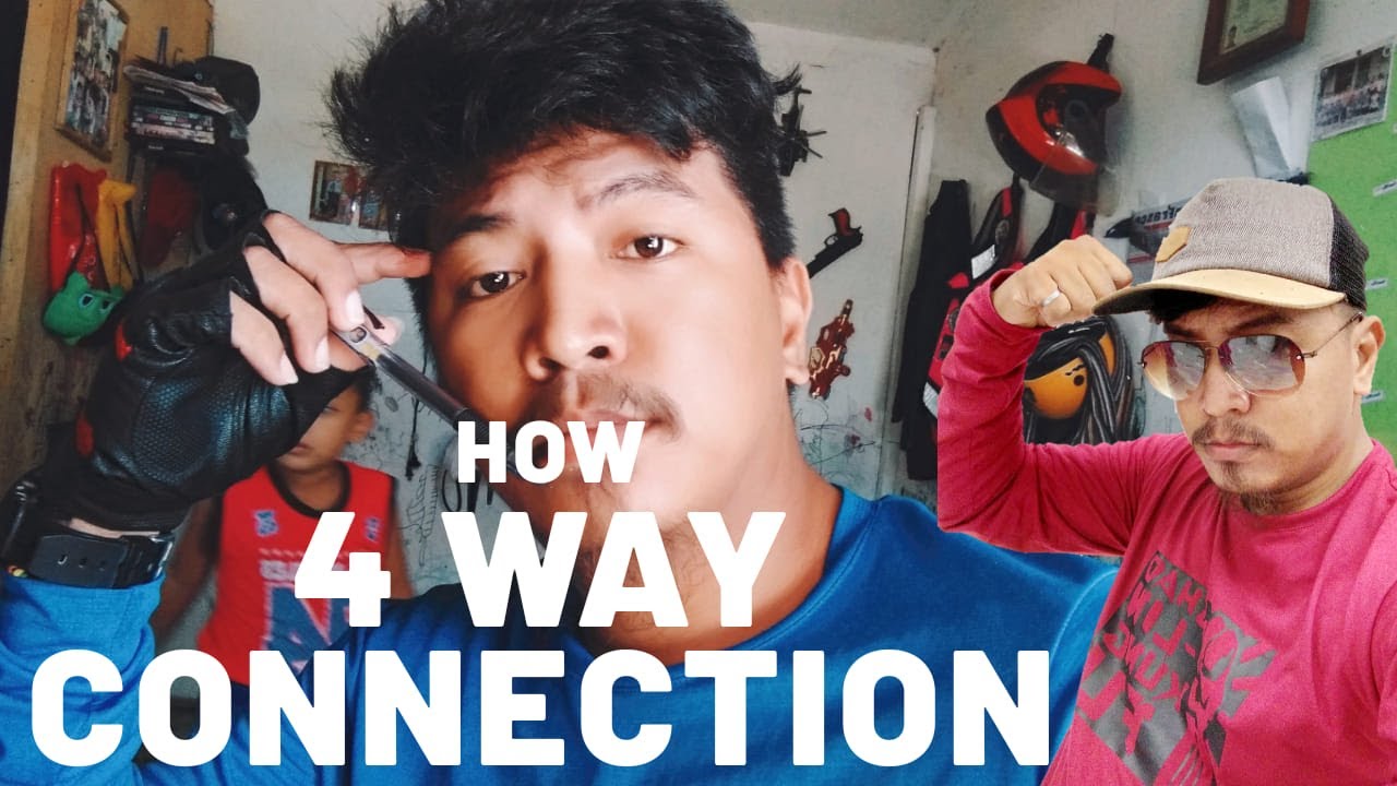 How a 4 way connection? - YouTube