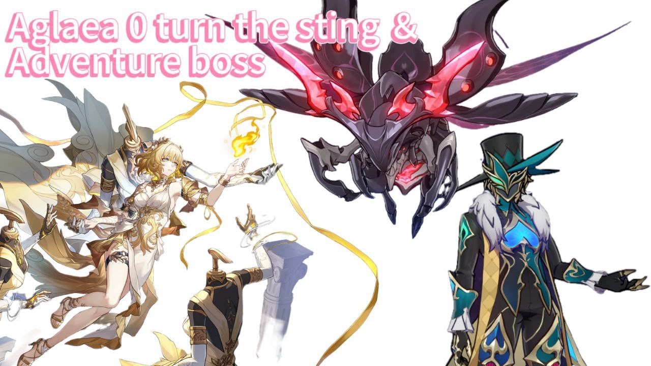 Aglaea 5 cost challenge 0 cycle The sting & Adventure Boss - YouTube