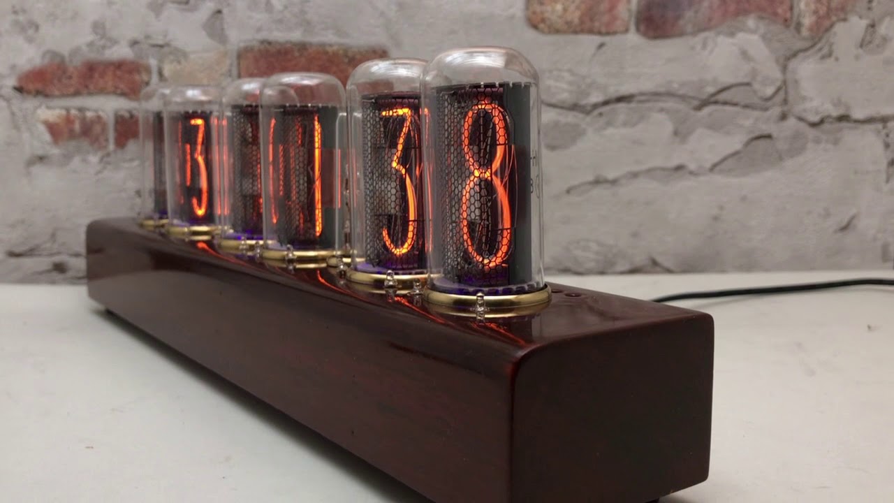 In18 Nixie Clock - YouTube