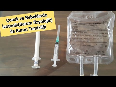 Bebek ve Çocuklarda BURUN TEMİZLİĞİ ⭐️SERUM FİZYOLOJİK Nasıl Kullanılır❓️Burun Tıkanıklığı