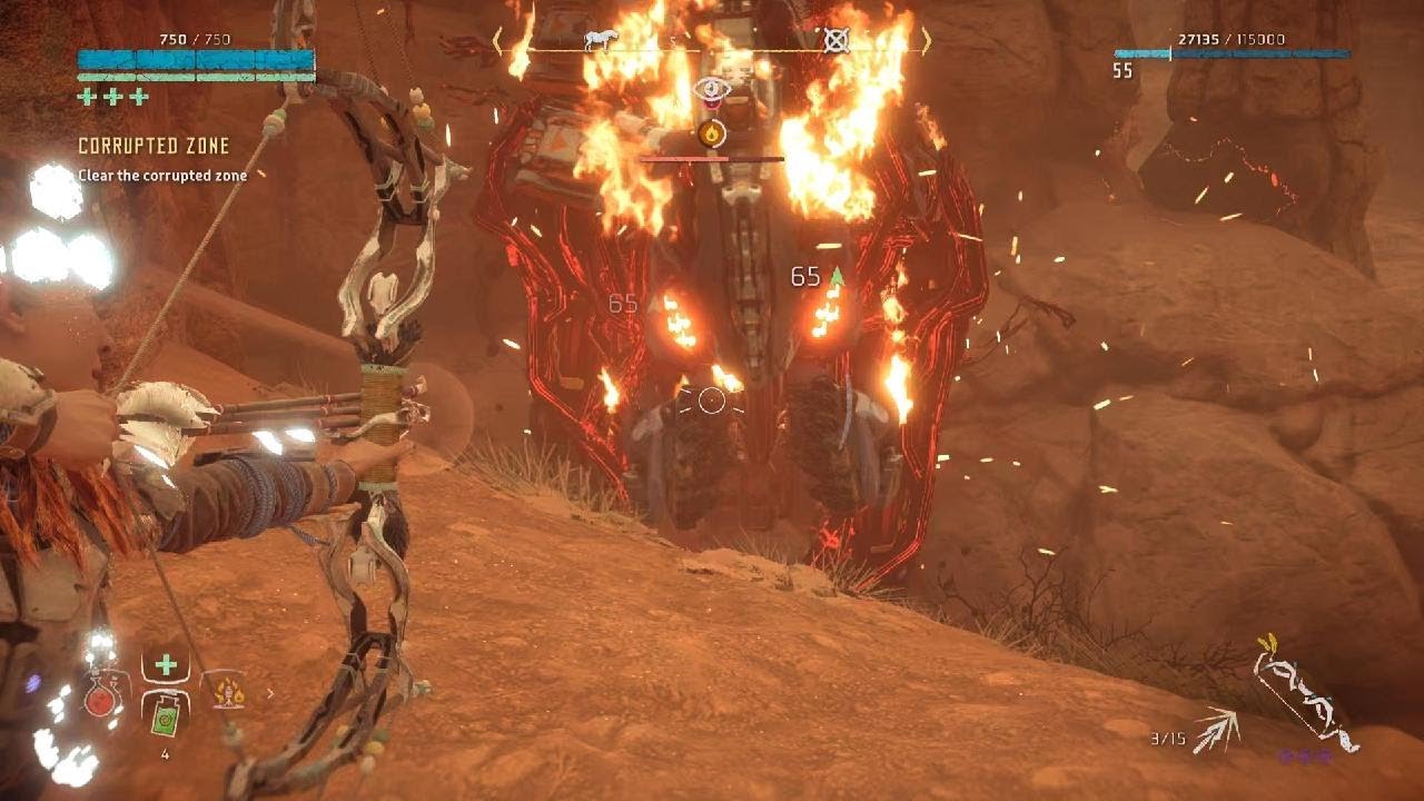 Horizon Zero Dawn: Last corruption zone - YouTube