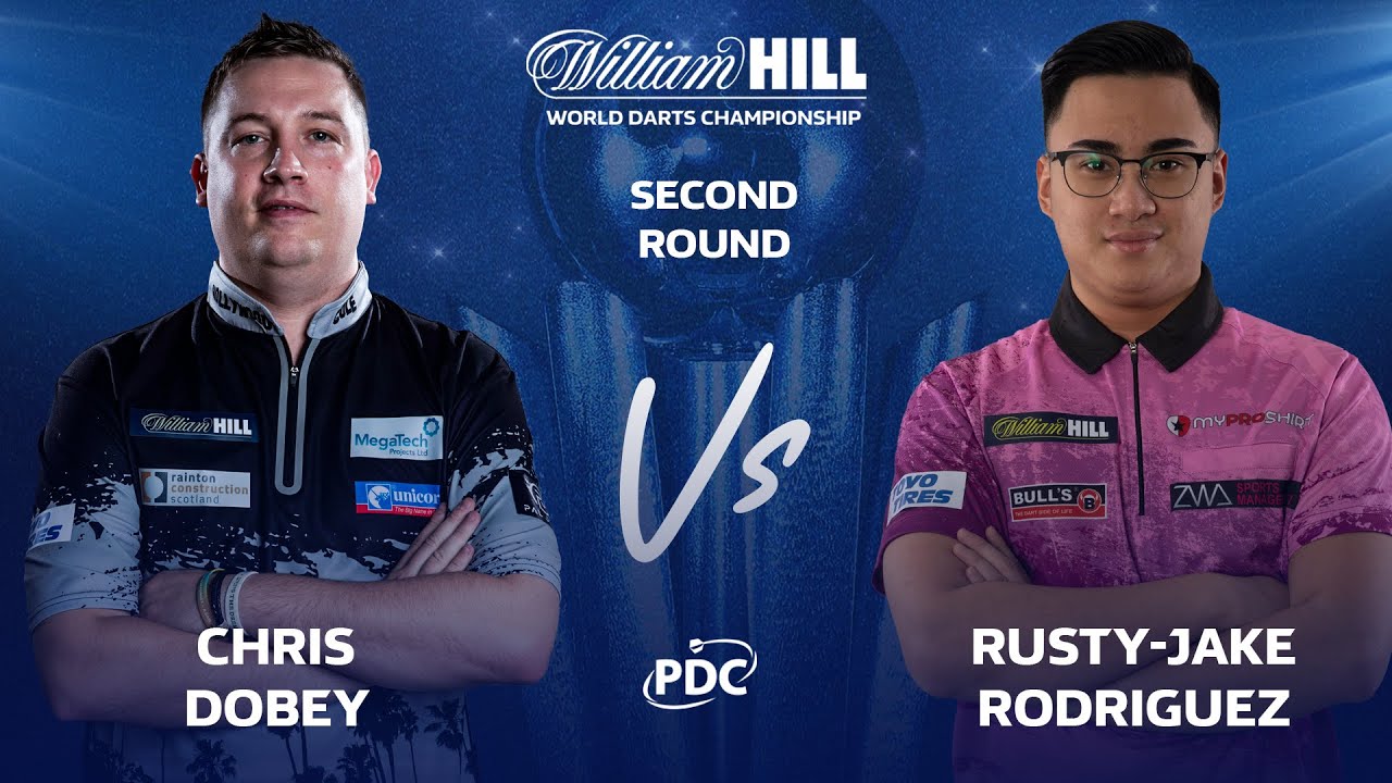 PDC World Darts Championship 2022 Round 2 Chris Dobey vs Rusty-Jake ...