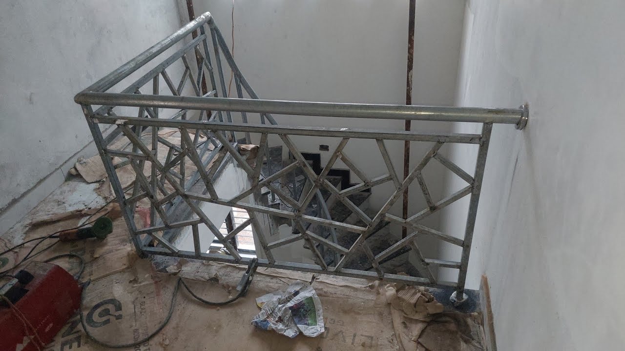 1/5. .4/3 ke pipe me handrail design _ riling welding _ riling design ...
