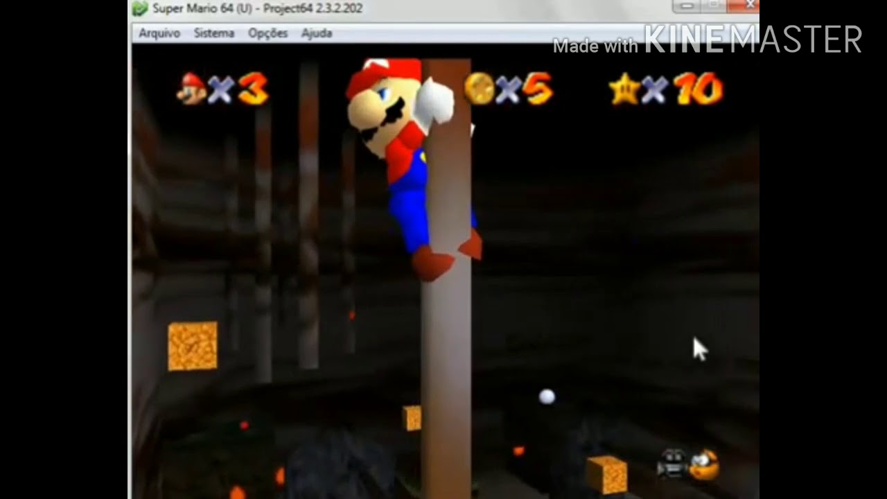 Jogando Super Mario 64 No PC (Parte 2) - YouTube