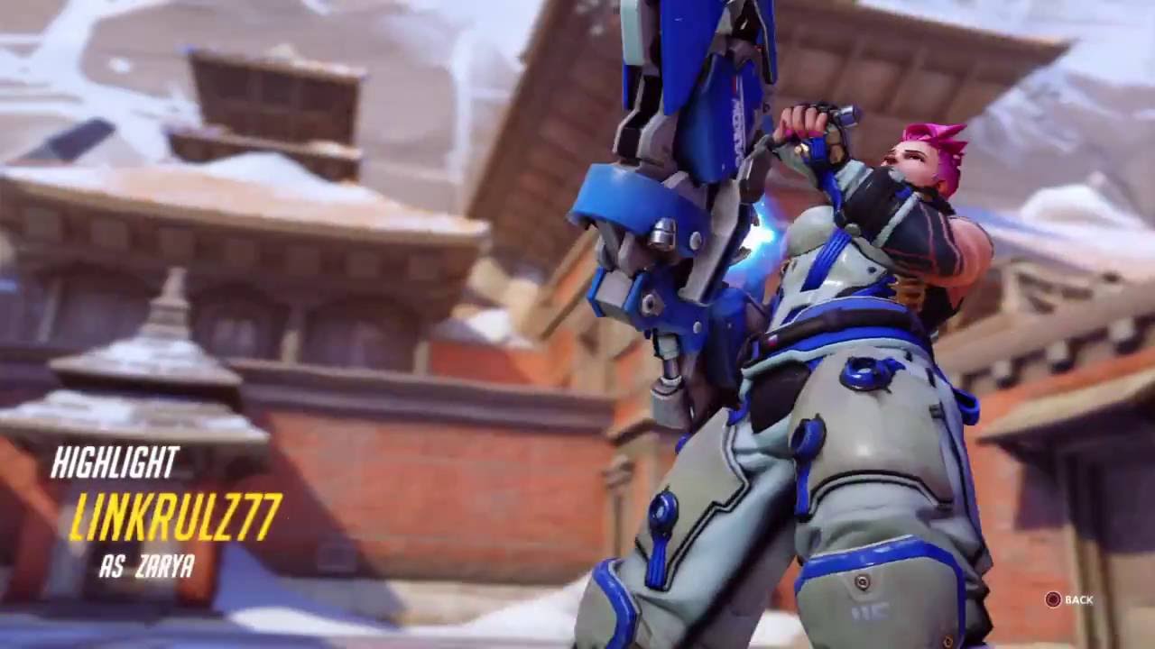 Overwatch: Origins Edition Zarya don't take your crap - YouTube