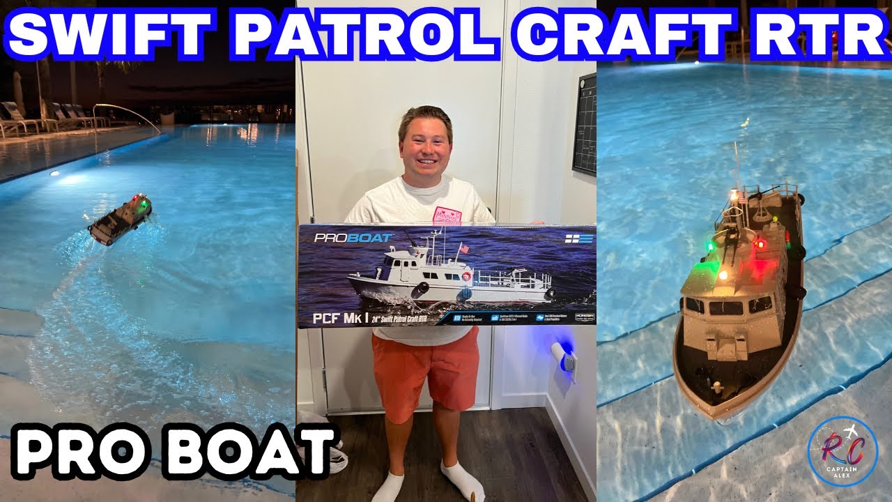 Pro Boat PCF Mk I 24” Swift Patrol Craft - YouTube