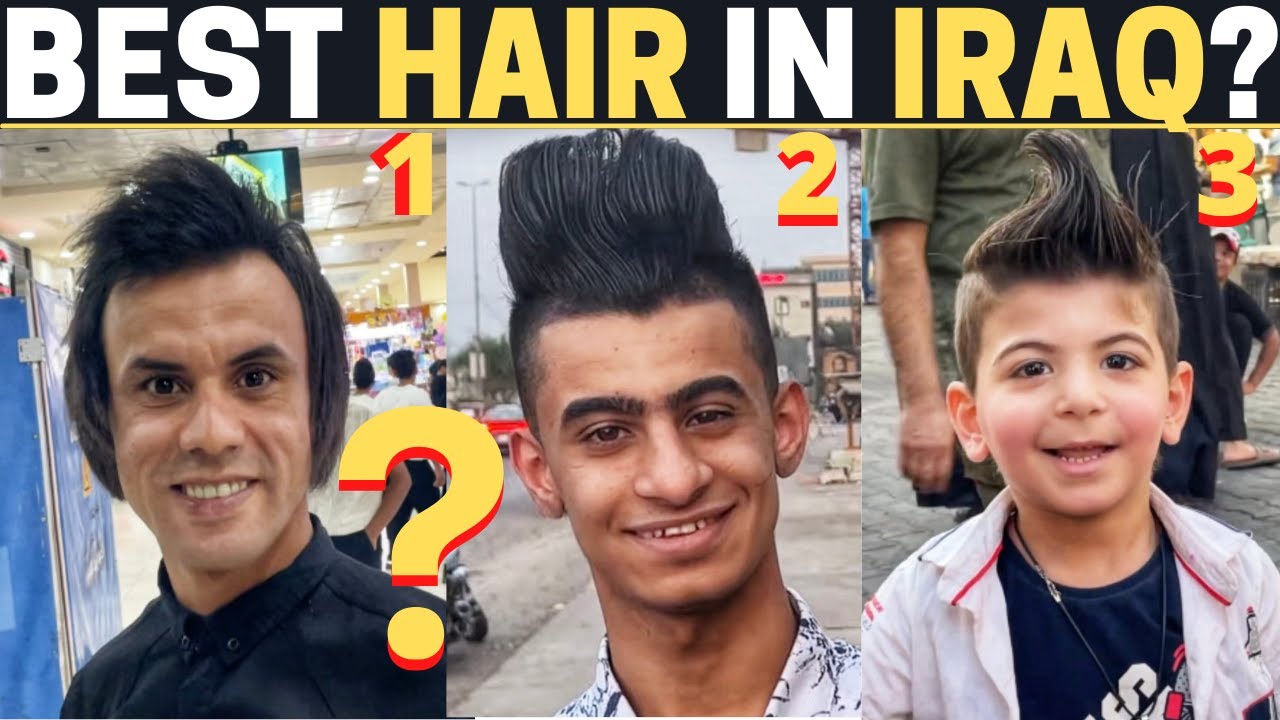 Who Has The Best HAIRCUT in IRAQ? 🇮🇶 - YouTube