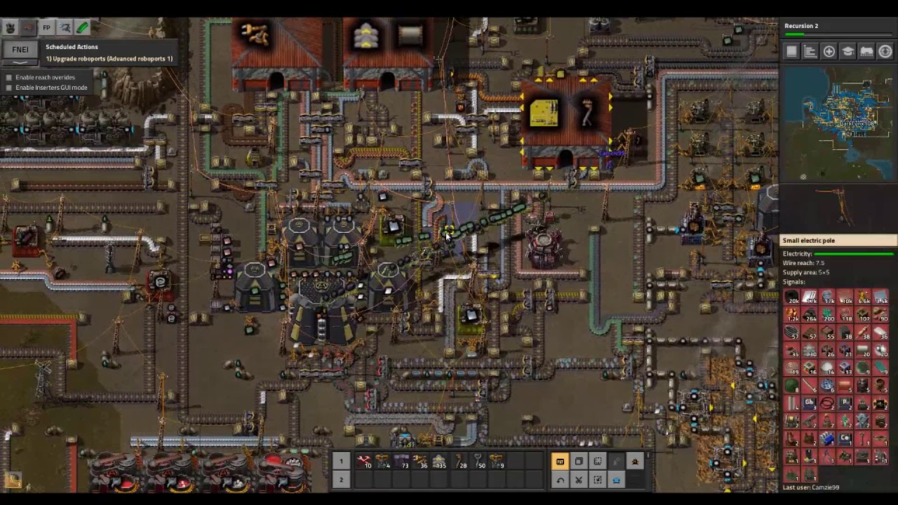 Lets Play Factorio With Mods Episode 59 - Robot Automation - YouTube