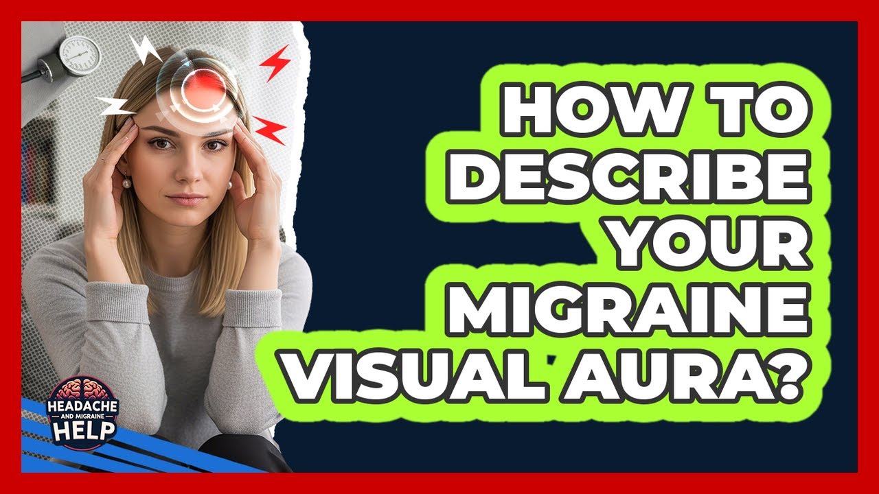 How To Describe Your Migraine Visual Aura? - YouTube