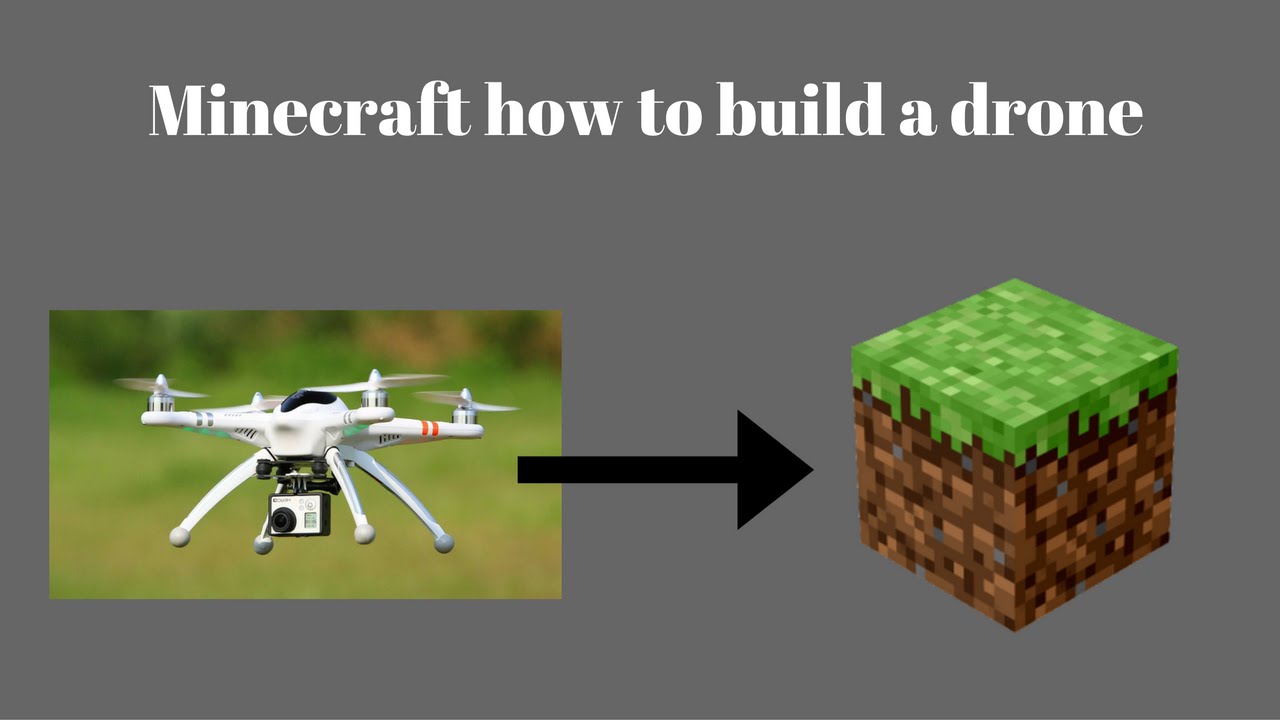 Minecraft: How to build a drone - YouTube