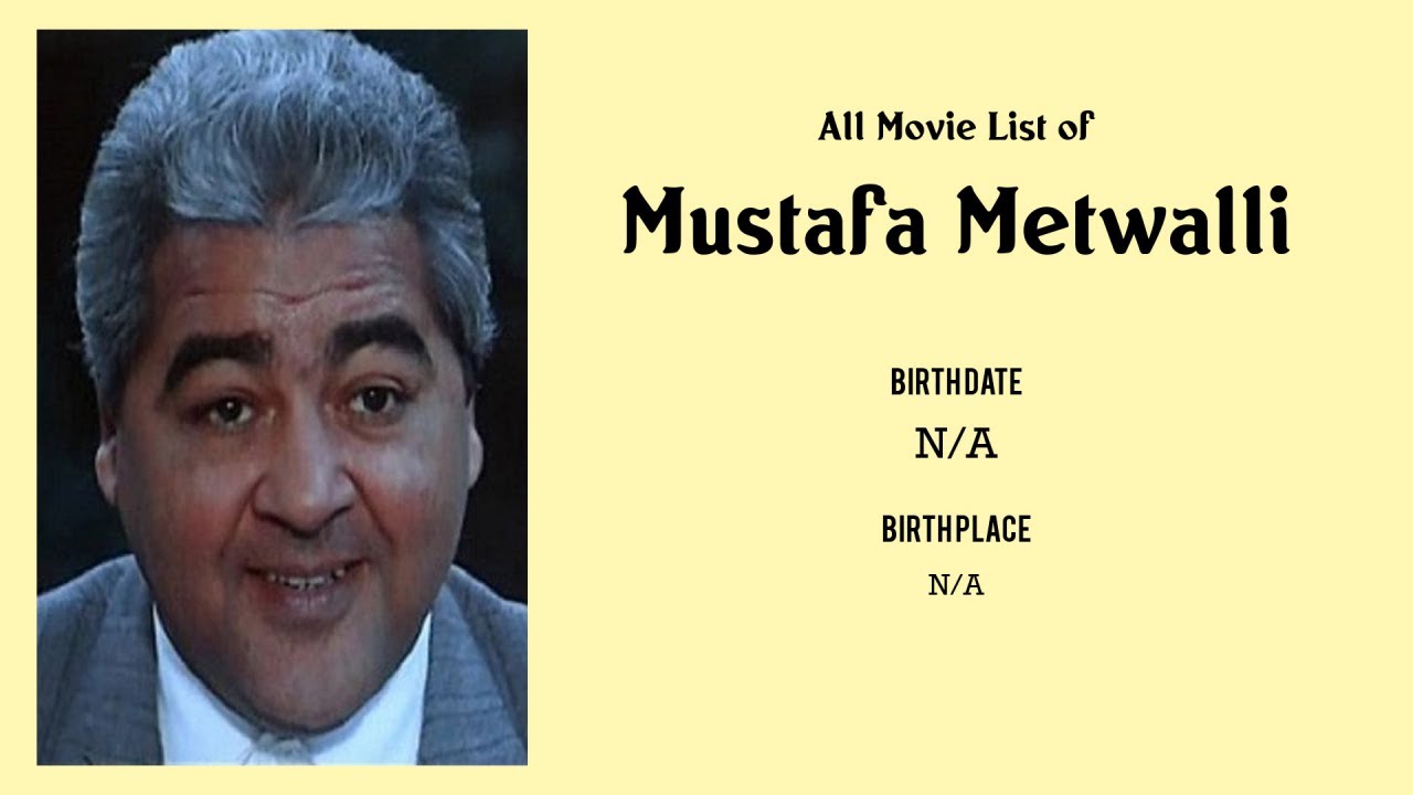 Mustafa Metwalli Movies list Mustafa Metwalli| Filmography of Mustafa ...
