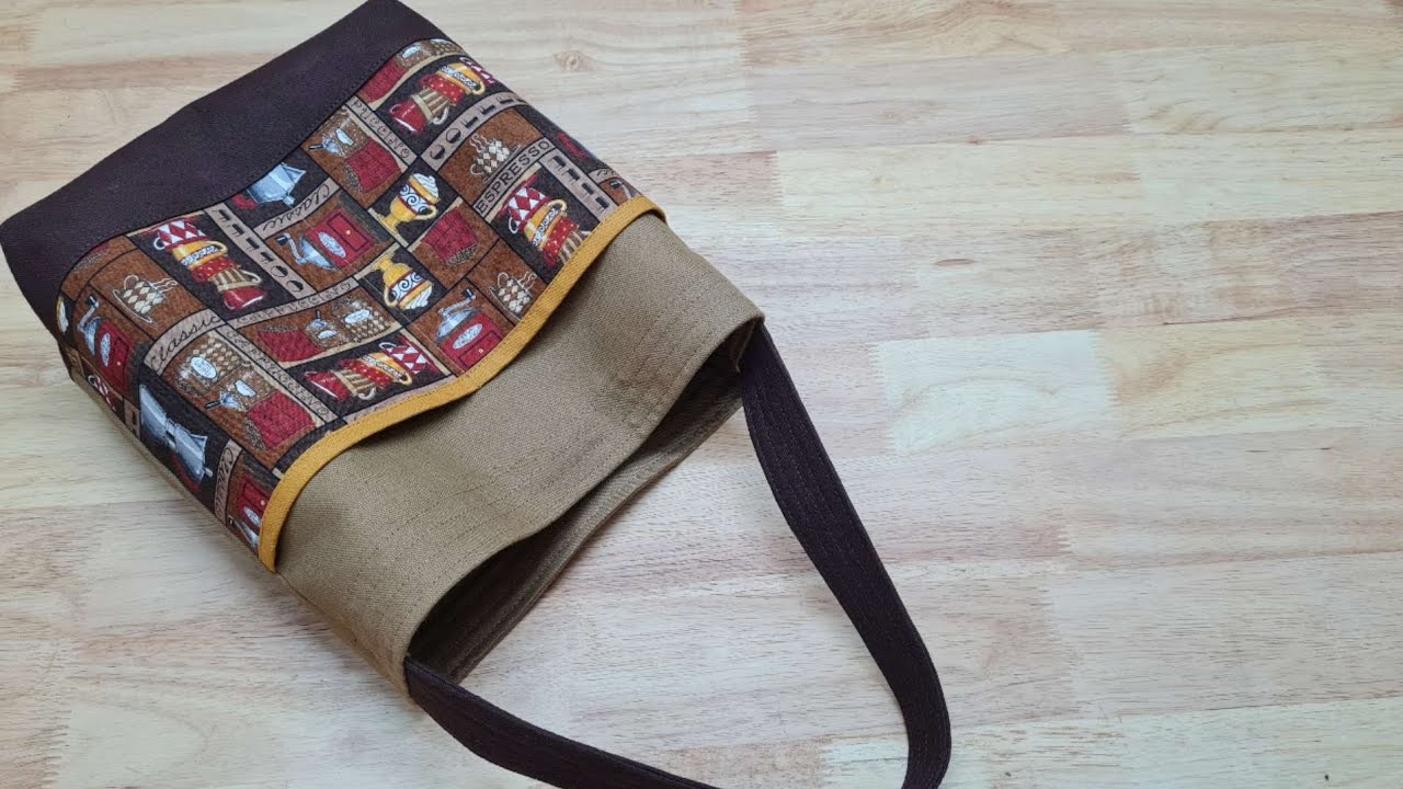 EP193 : DIY Shoulder bag | Bag tutorial - YouTube
