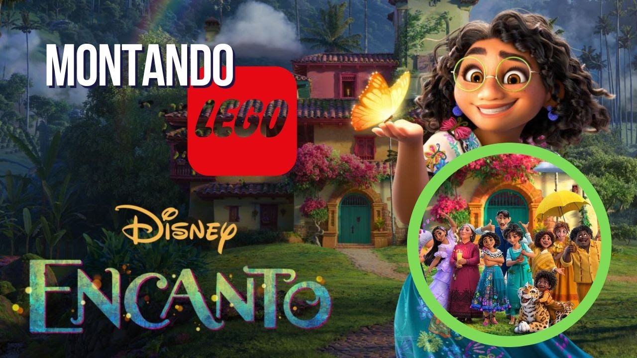 ENCANTO - MONTEI A CASA DA FAMILIA MADRIGAL - LEGO - YouTube