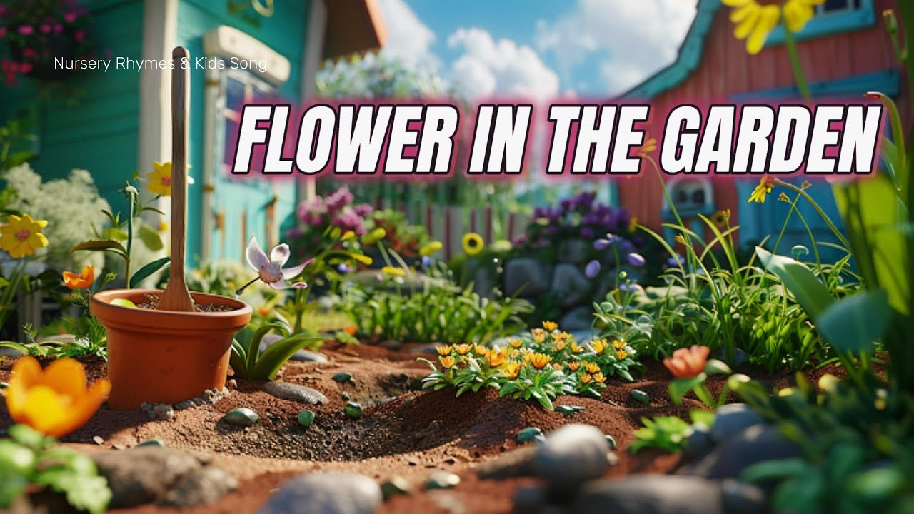 Flower in the garden | Nursery Rhymes & Kids Songs - YouTube