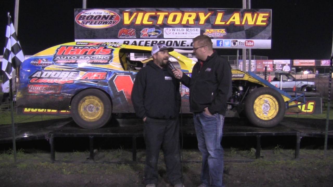 Jimmy Gustin Modified feature winner 5/7/16 - YouTube