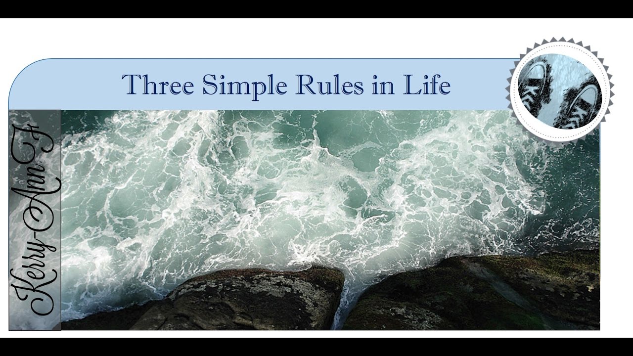 3 Simple Rules in Life - Motivational Video - YouTube
