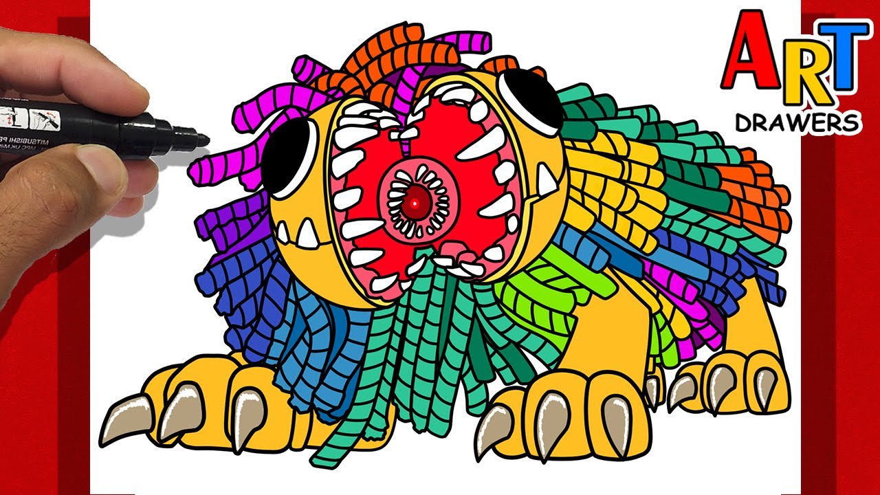 How To Draw YARNABY - Poppy Playtime 4 - YouTube