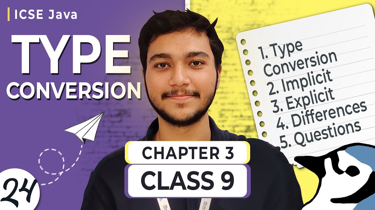 L024 | Implicit and Explicit (TYPE CASTING) Type Conversion in Java - YouTube