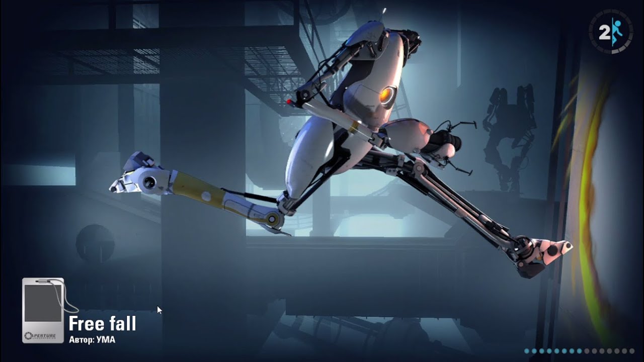 PORTAL 2 Free fall - YouTube