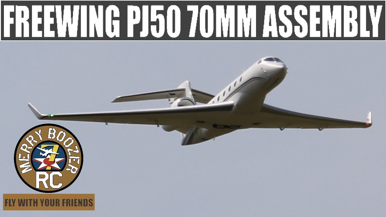 Freewing PJ50 Private Jet Twin 70mm EDF Assembly - YouTube