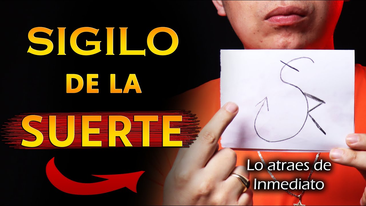 Solo haz este Sigilo de la Suerte y Atrae de Inmediato lo que Quieras ...