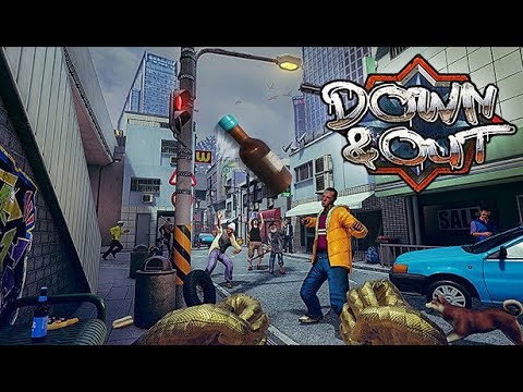 Homeless in the city DOWN and OUT VR - YouTube