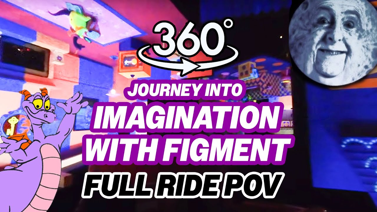 Journey into Imagination with Figment - 360º FULL Ride POV - EPCOT in ...
