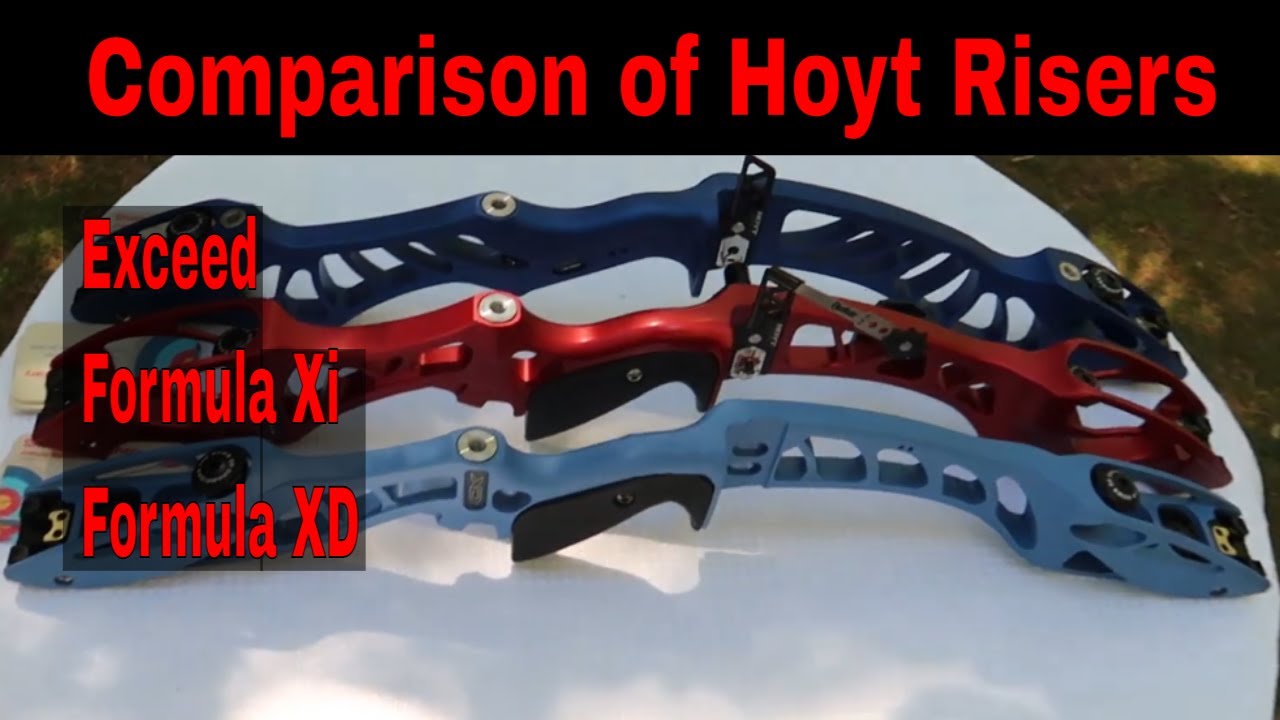 Visual Comparison of Hoyt Formula XD to Formula Xi and Exceed Olympic ...
