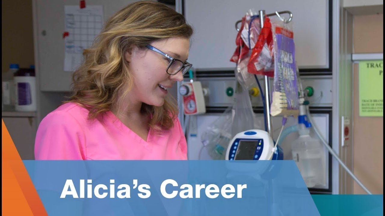 Alicia's Career as a Registered Nurse - YouTube