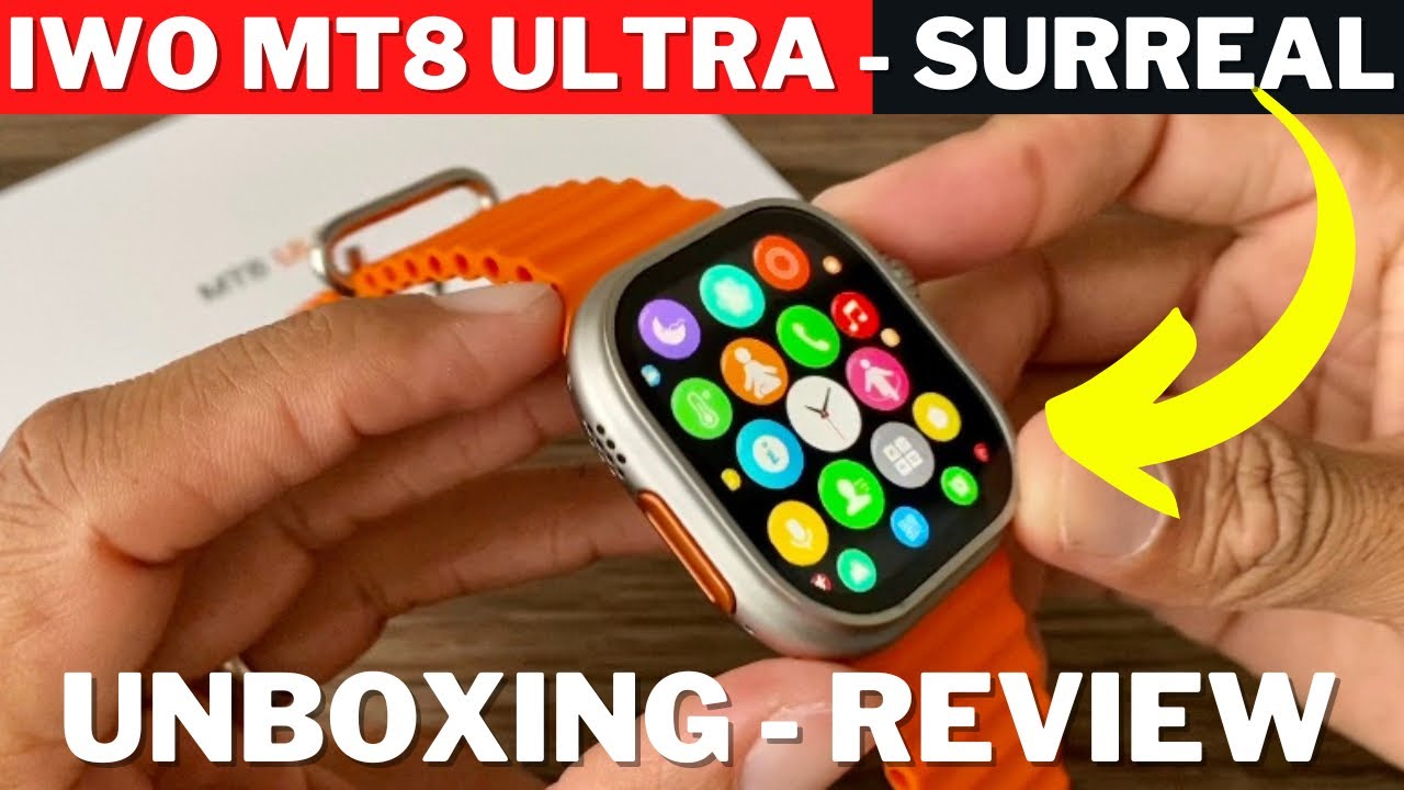 UNBOXING REVIEW IWO MT8 ULTRA - O NOSSO CHEGOU. A SEMELHANÇA COM O ...