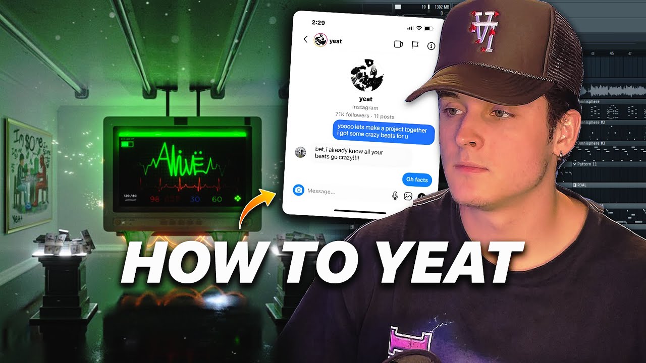 How to YEAT | Beat + Vocal Tutorial - YouTube