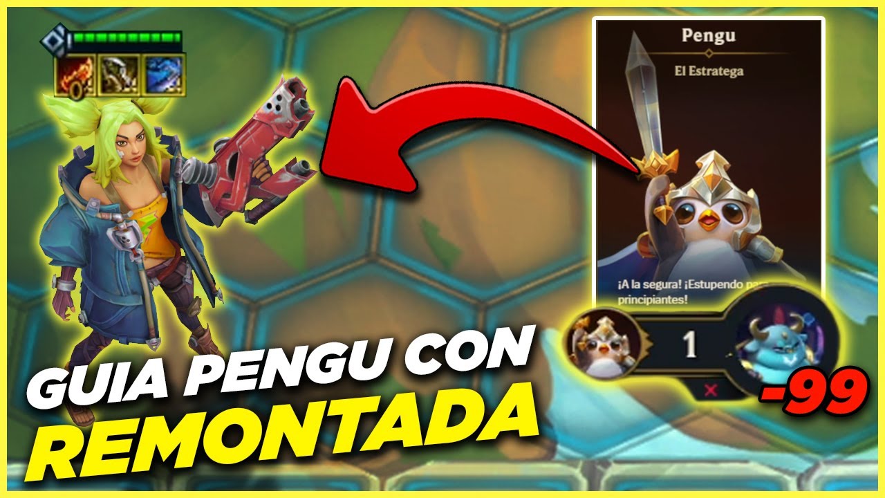 COMO USAR PENGU LEYENDA y GANAR EN RANKED en TFT SET 9 - YouTube