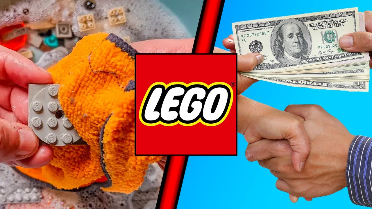 HOW to CLEAN your DIRTY LEGO! - YouTube