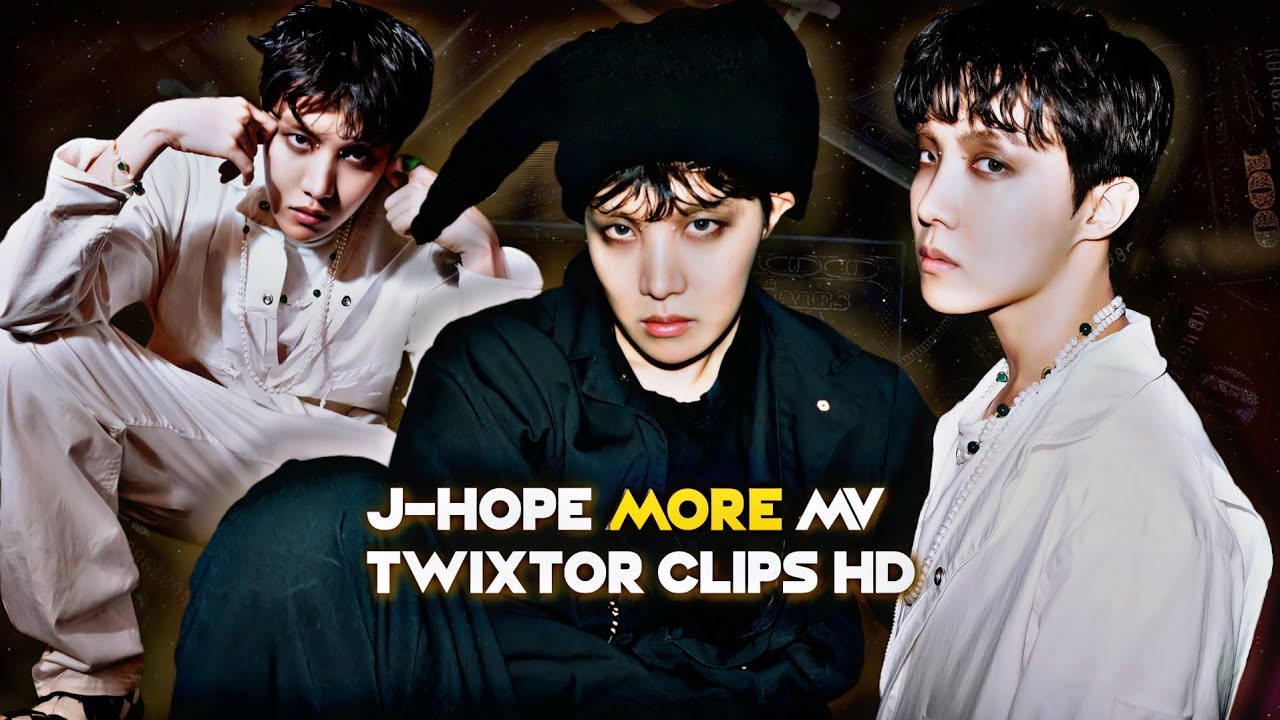 Jhope more mv twixtor clips for editing ! ae sharpen - YouTube