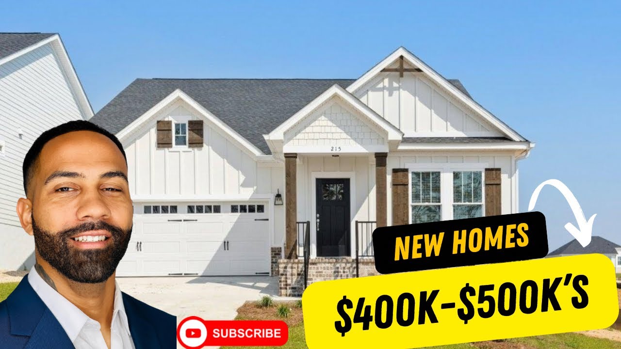 NEW HOMES $400K- $500K’s| in TALLAHASSEE. - YouTube