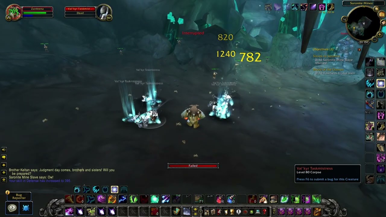 How to do Slaves To Saronite quest - WoW WOTLK Classic - YouTube