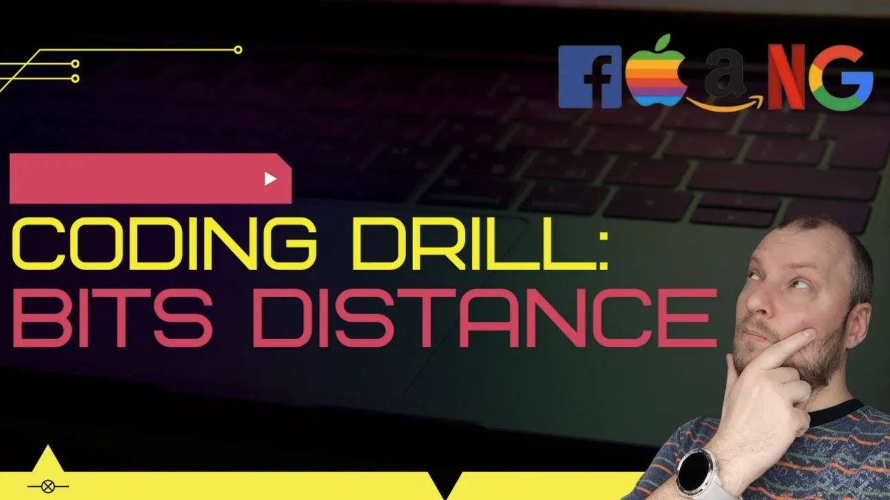 Leetcode challenge: Hamming distance | Python coding interview ...