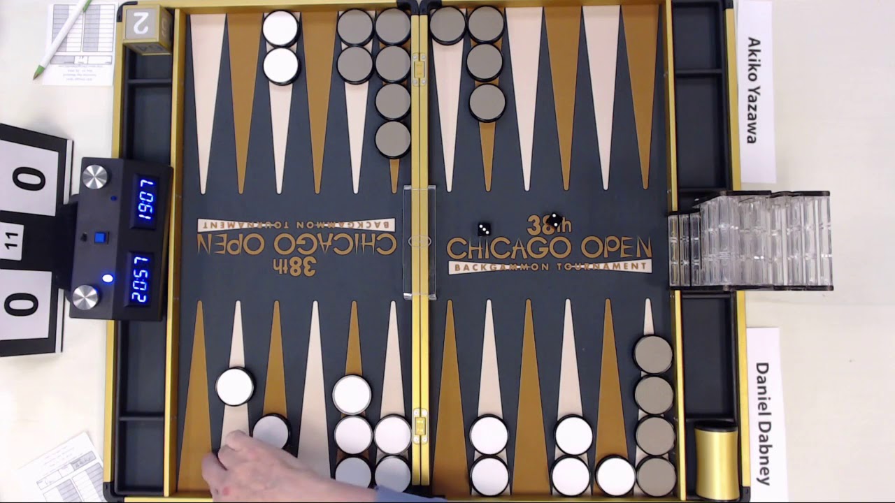 Masters Jackpot -- 11pts -- Akiko Yazawa vs. Daniel Dabney -- Round 1 ...