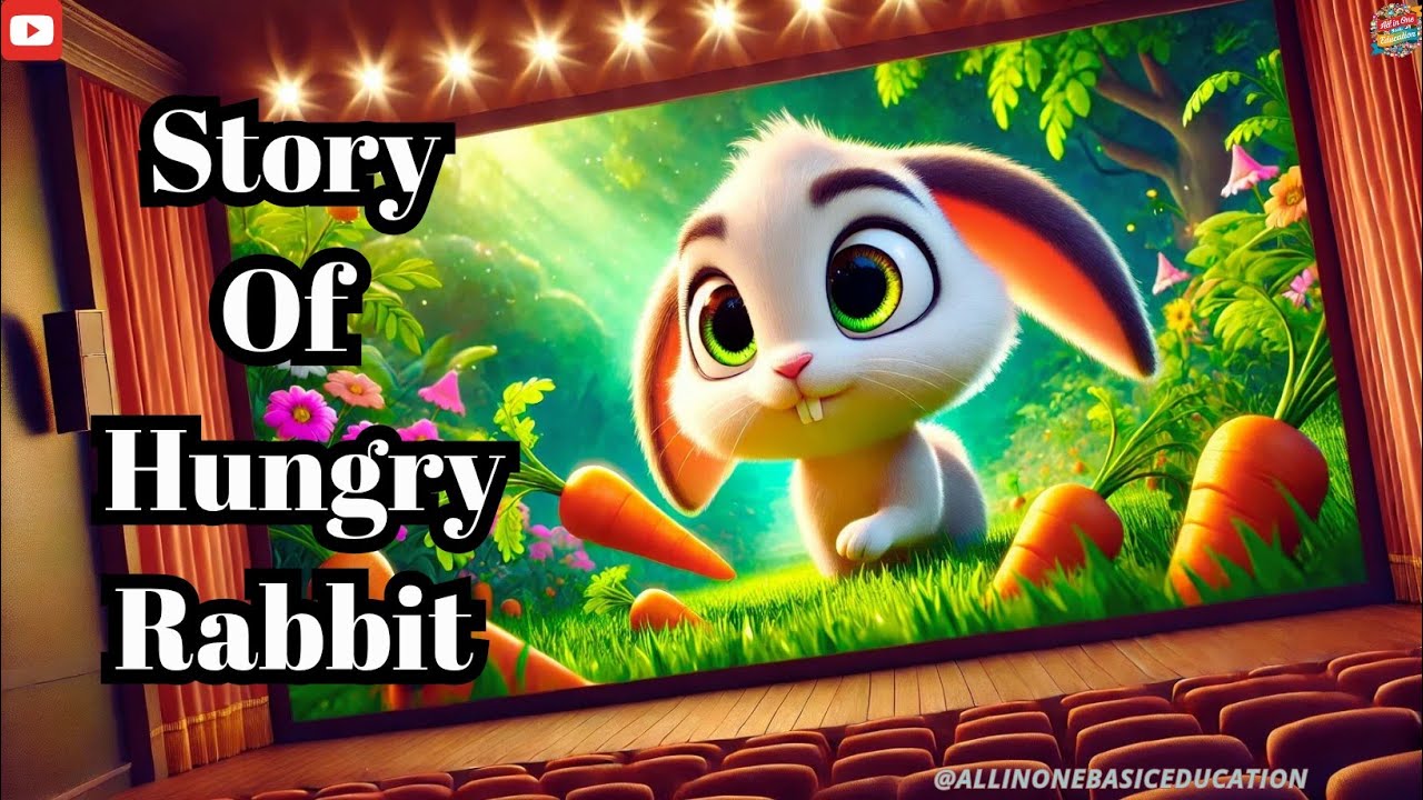 Story Of Hungry Rabbit l Bedtime Stories ll Moral Stories ll Story Book ...