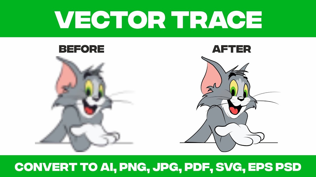 Quick Convert JPG to Vector in CorelDraw | How to Convert JPG, PNG, EPS ...