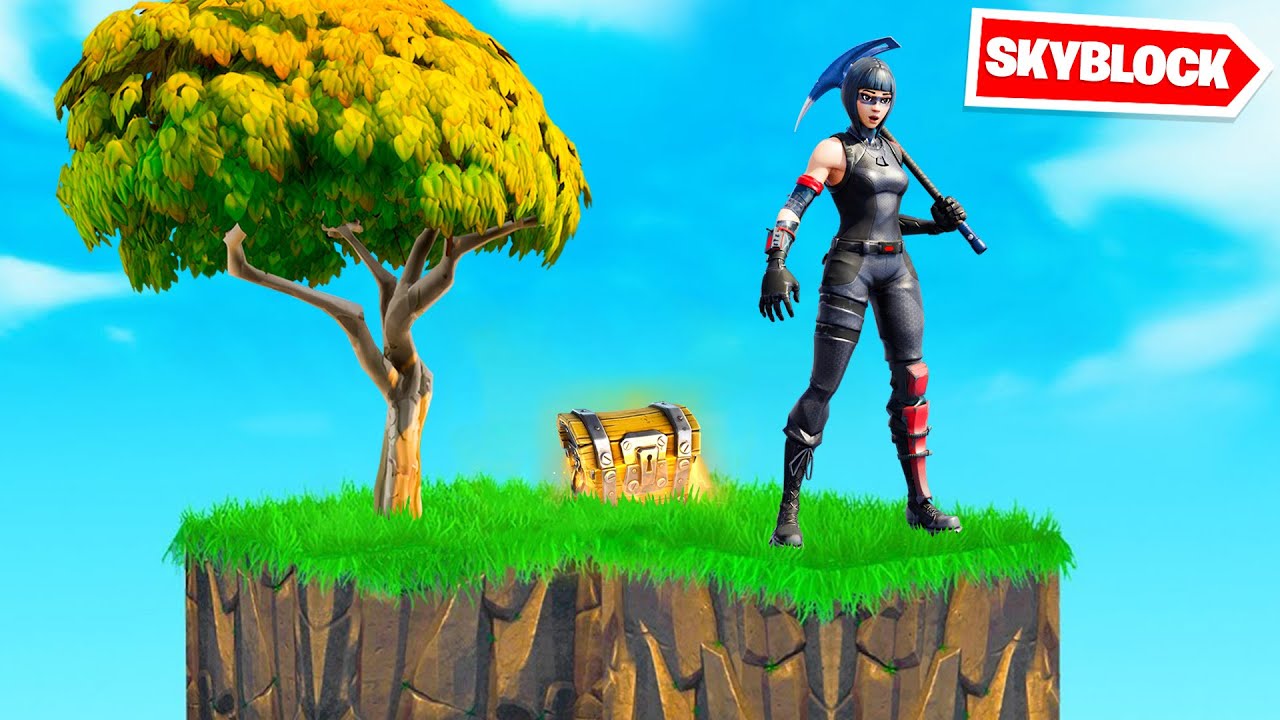 SKYBLOCK in FORTNITE! - YouTube