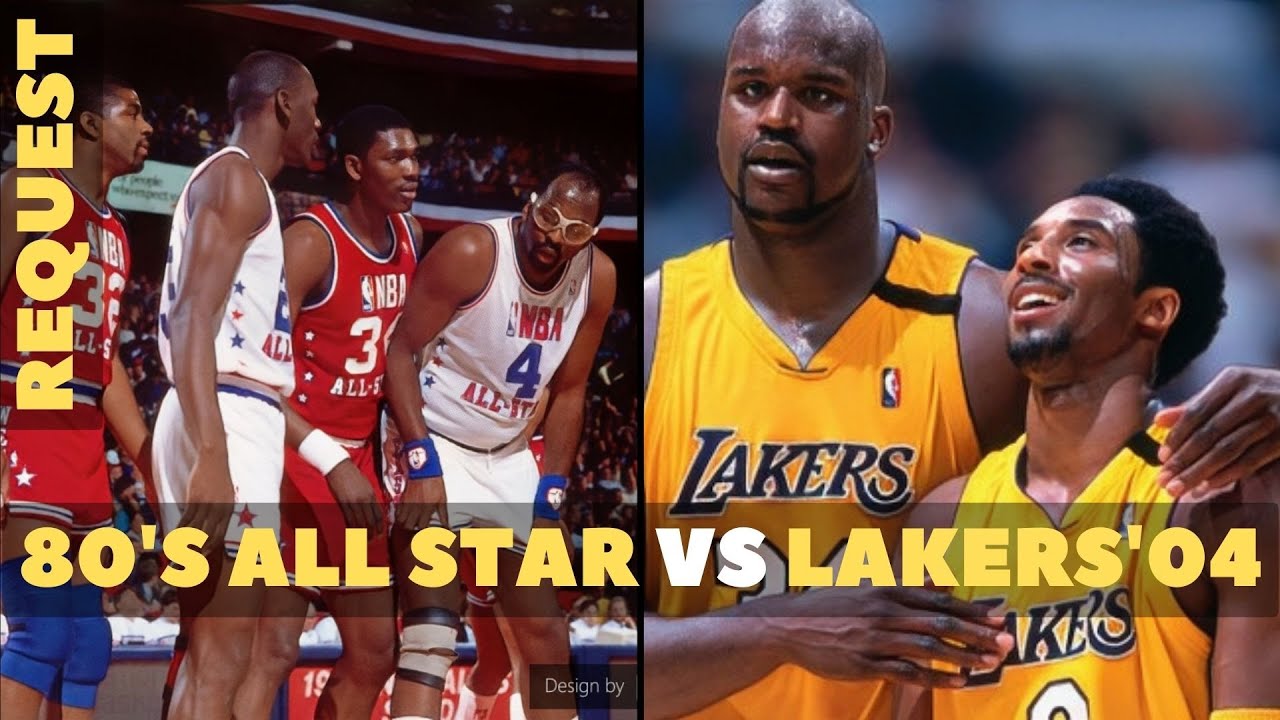 2K22 NBA｜80's All Star vs '03-'04 Los Angeles Lakers【Simulation】 - YouTube