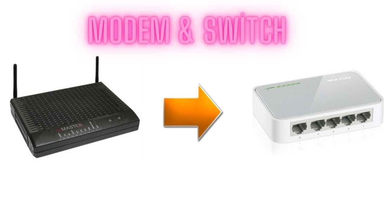 Atıl olan modeminizi Switch veya Wifi Switch olarak ayarlama - YouTube