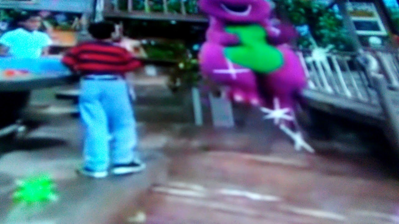 Barney Comes to Life Play Ball - YouTube