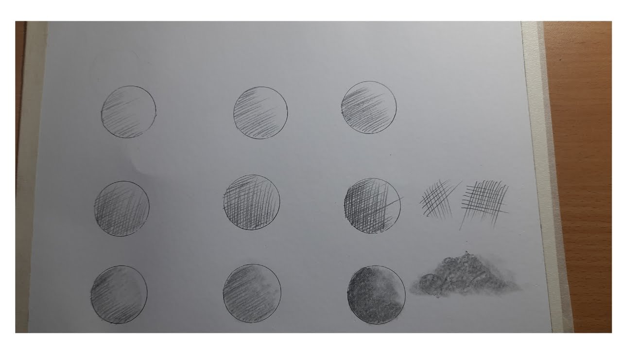 Basics of Pencil Shading step by step - YouTube
