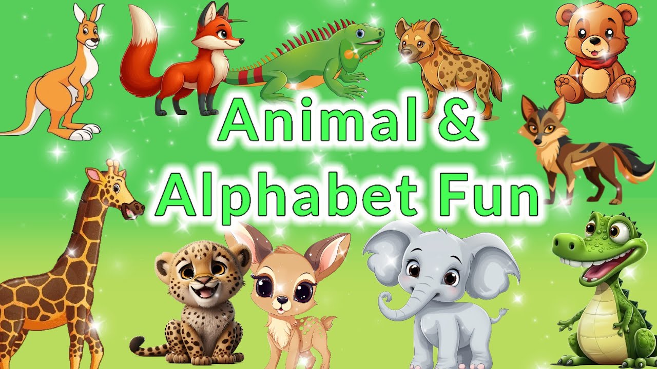 Alphabet Rhyme Time: A to Z for Kids l Fanta Cartoon Tv - YouTube