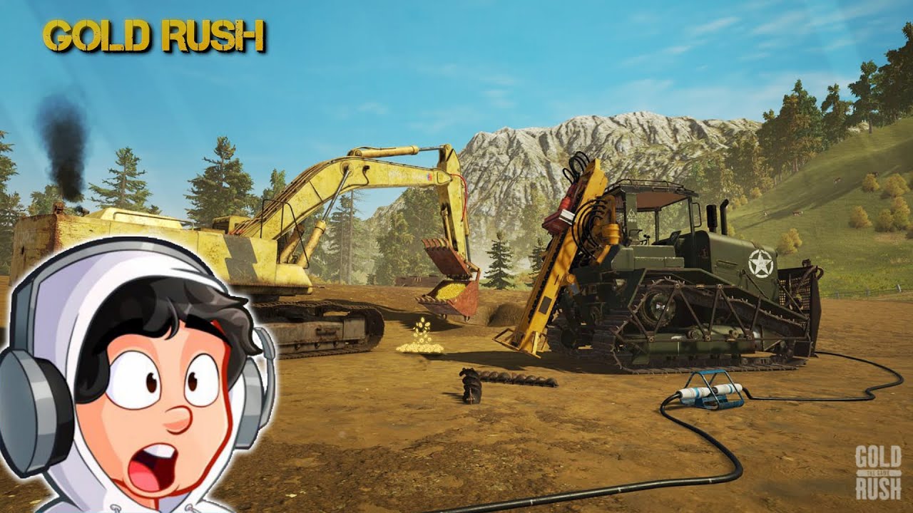 GOLD MINING - GOLD RUSH SIMULATOR - YouTube