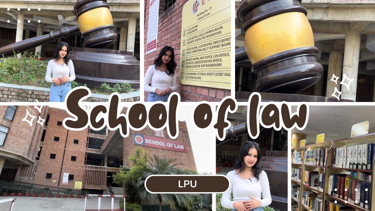 Departmental Tour of School of Law at LPU|| Lpu Punjab || - YouTube