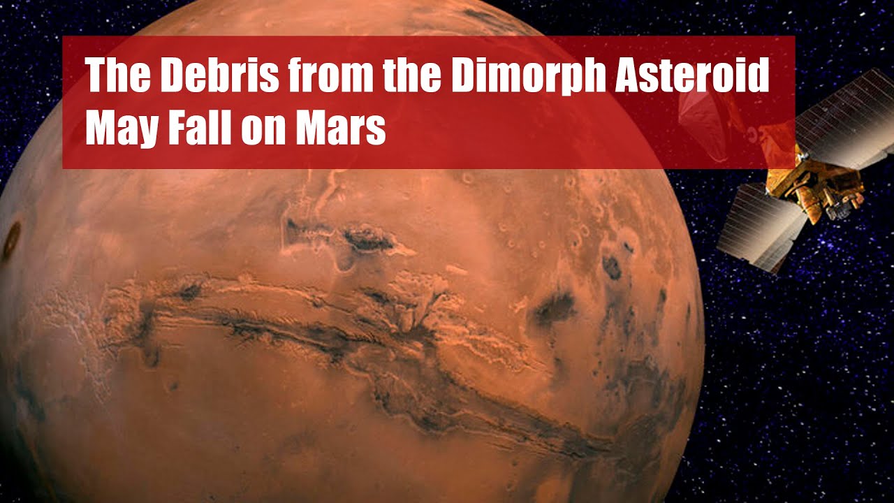 NASA's Spacecraft Created a Debris Cloud Heading Towards Mars - YouTube