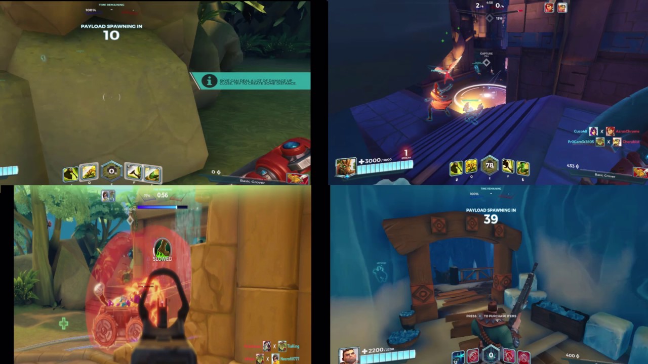 paladins 4 screen - YouTube